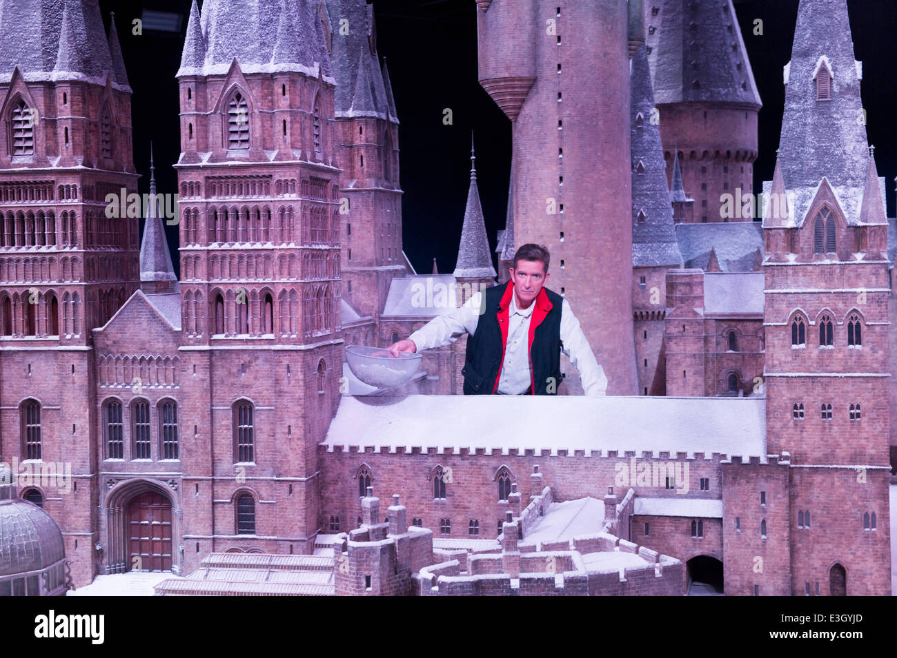 Hogwarts model jose granell hi-res stock photography and images - Alamy