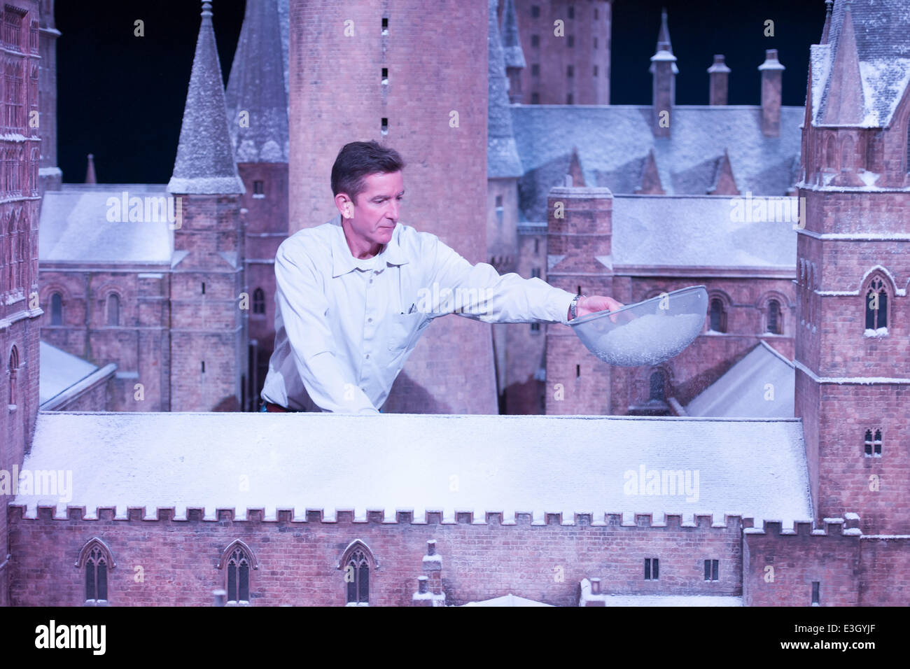 Hogwarts model jose granell hi-res stock photography and images - Alamy