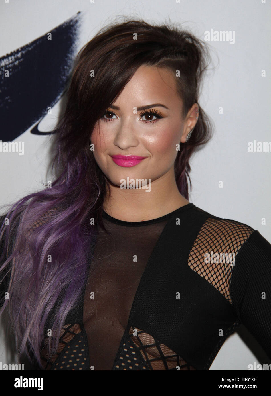New York, New York, USA. 23rd June, 2014. Singer DEMI LOVATO attends ...