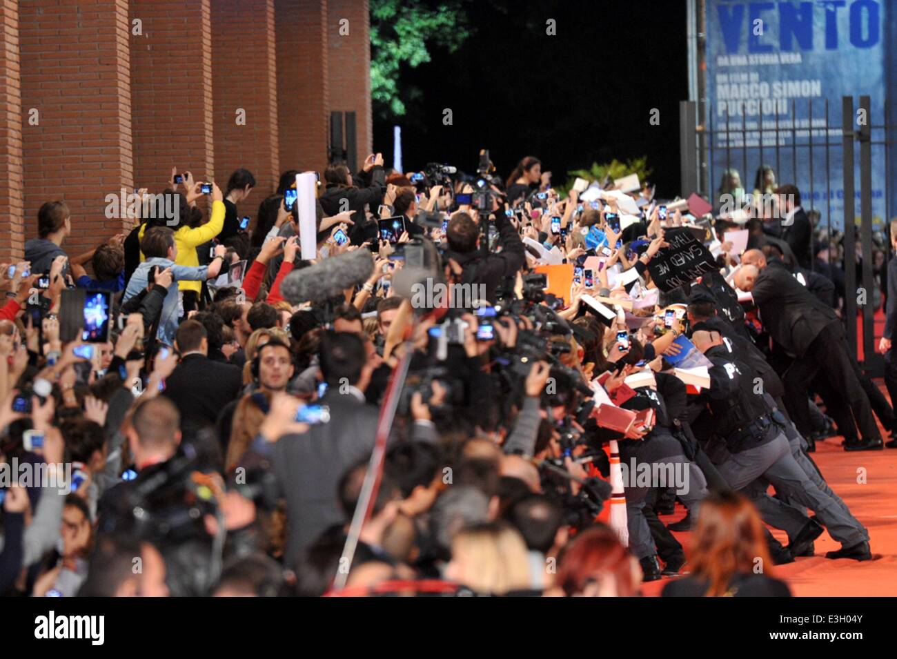 'The Hunger Games: Catching Fire' premiere during Rome Film Festival ...