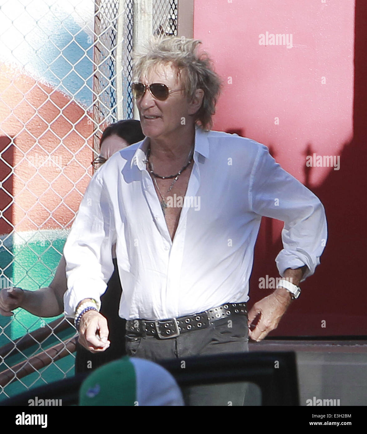 Rod Stewart drives an Average Car unfit for Rock Royalty. Stewart was ...