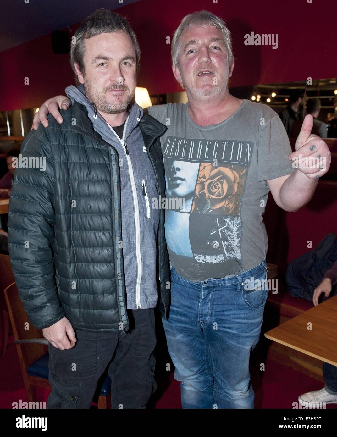 Guests attend a private screening of Jeff Doyle's dark comedy 'Jack ...