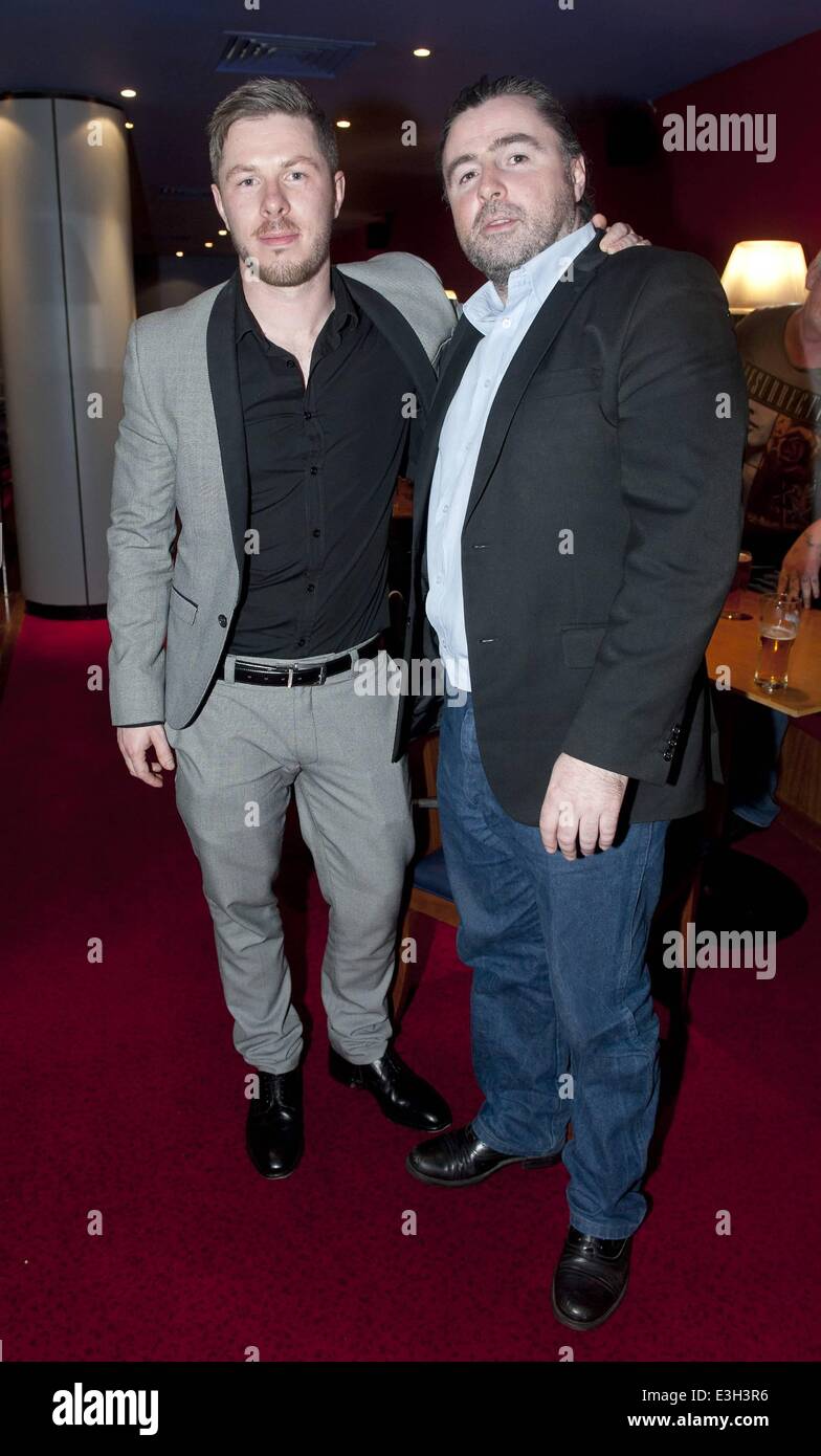 Guests attend a private screening of Jeff Doyle's dark comedy 'Jack ...