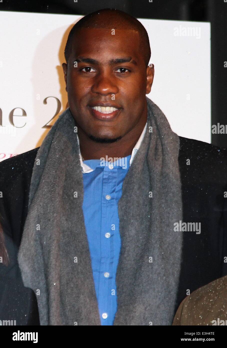 Teddy Riner switches on the Christmas lights at Faubourg Saint-Honore ...