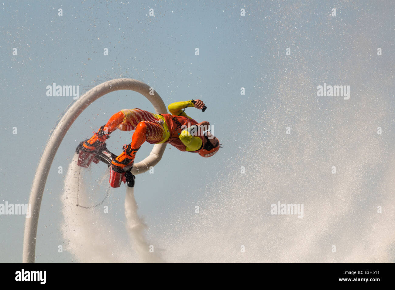 Doing backflip hi-res stock photography and images - Alamy