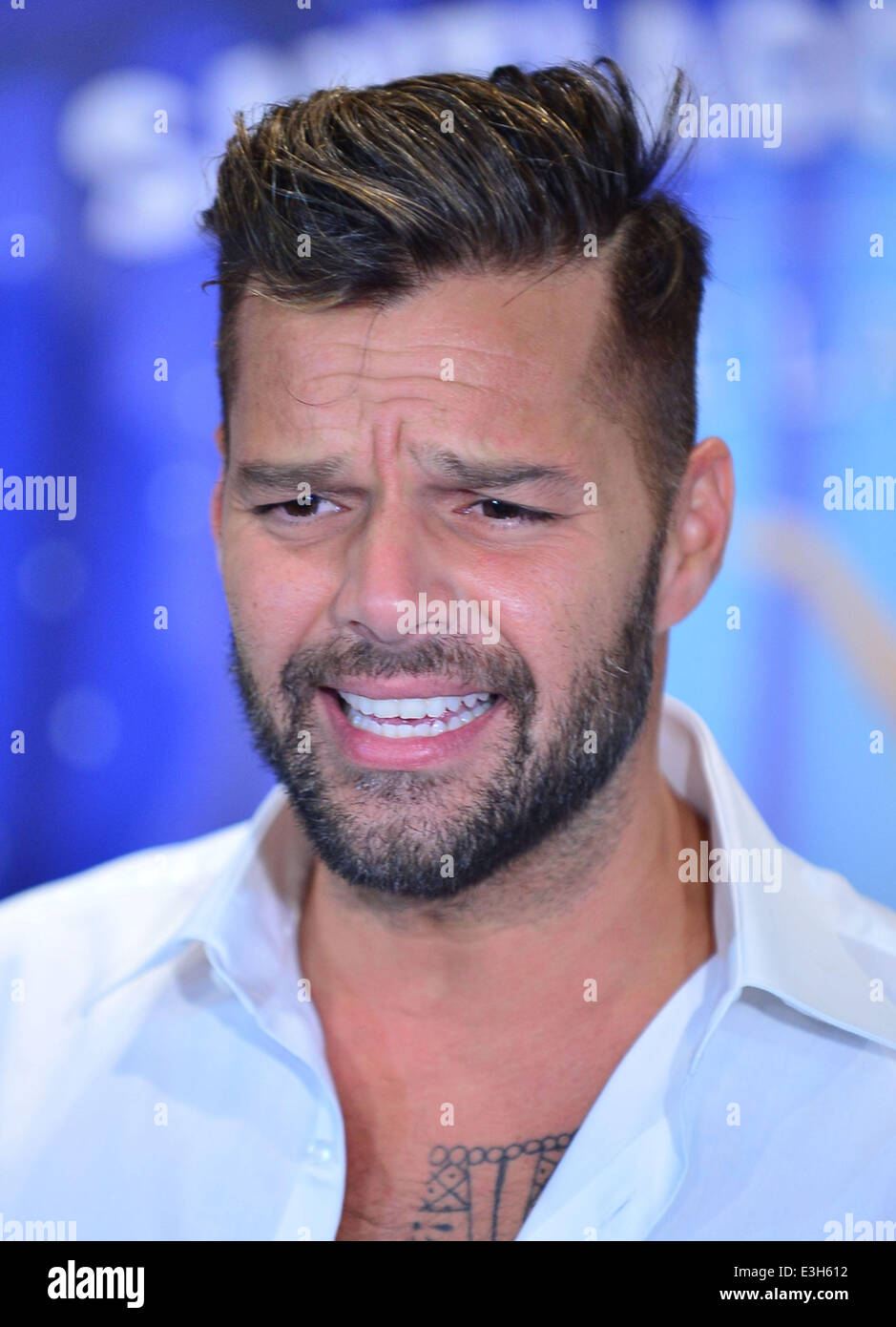 Ricky Martin greets fans and signs copies of his children's book ...