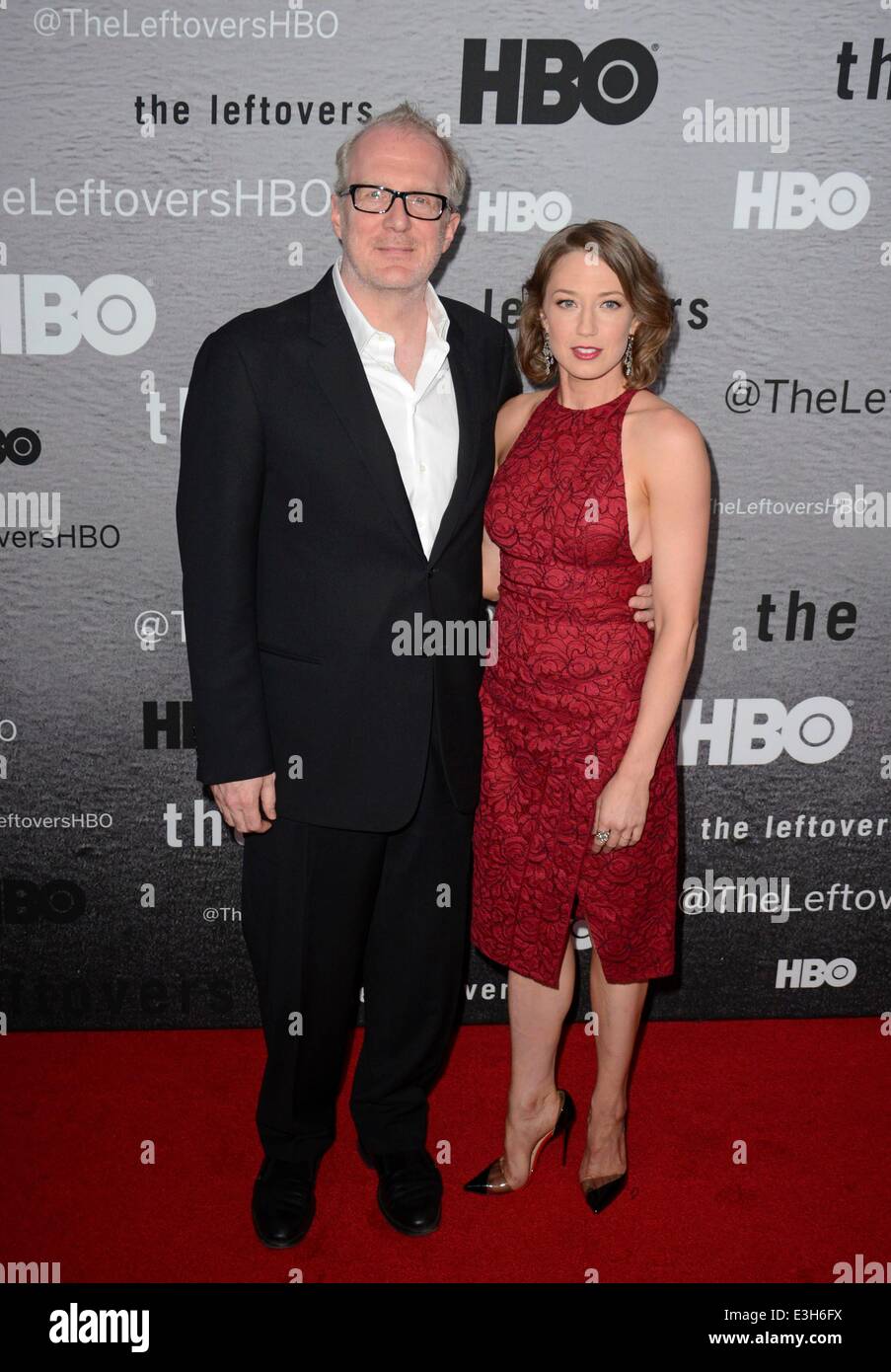 New York, NY, USA. 23rd June, 2014. Tracy Letts, Carrie Coon at ...