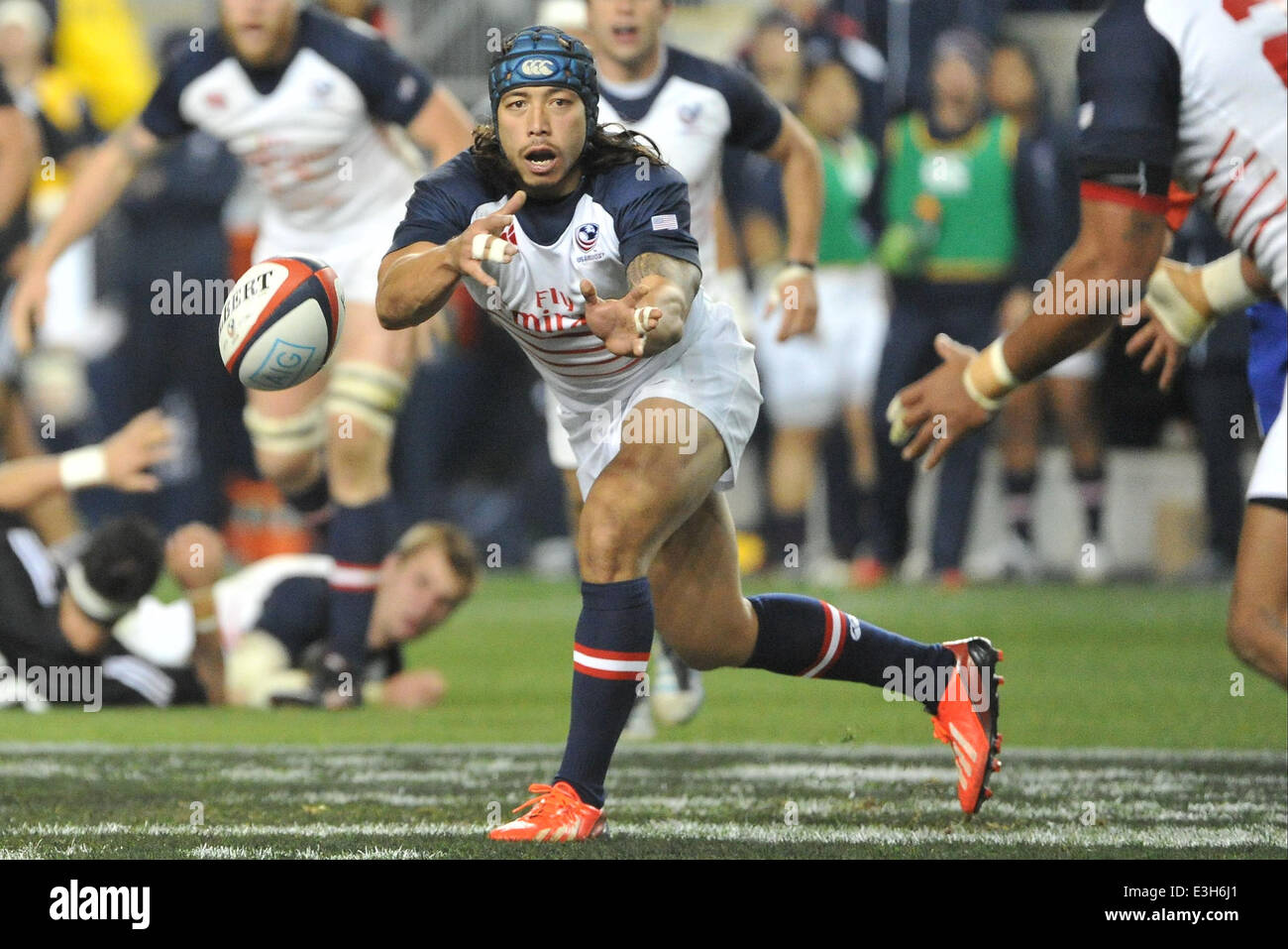 USA Eagles vs Maori All Blacks at PPL Park Featuring: Maori All Blacks ...