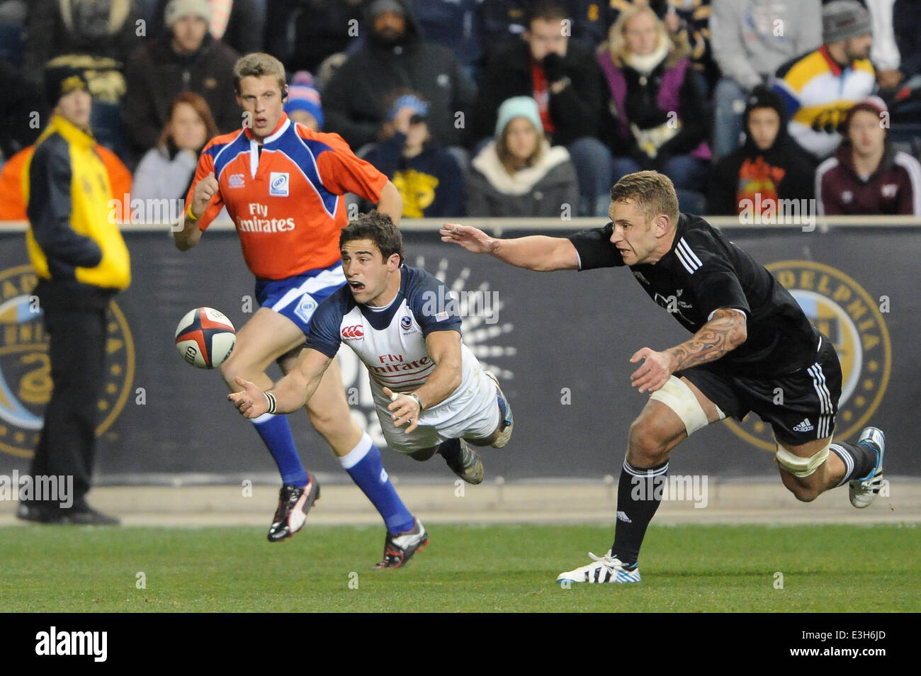 USA Eagles vs Maori All Blacks at PPL Park Featuring: Maori All Blacks ...
