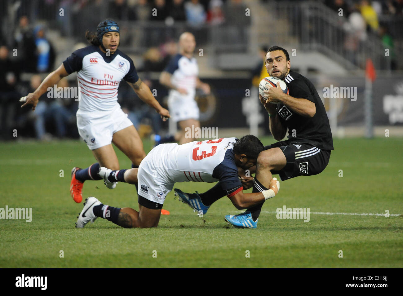 USA Eagles vs Maori All Blacks at PPL Park Featuring: Maori All Blacks ...