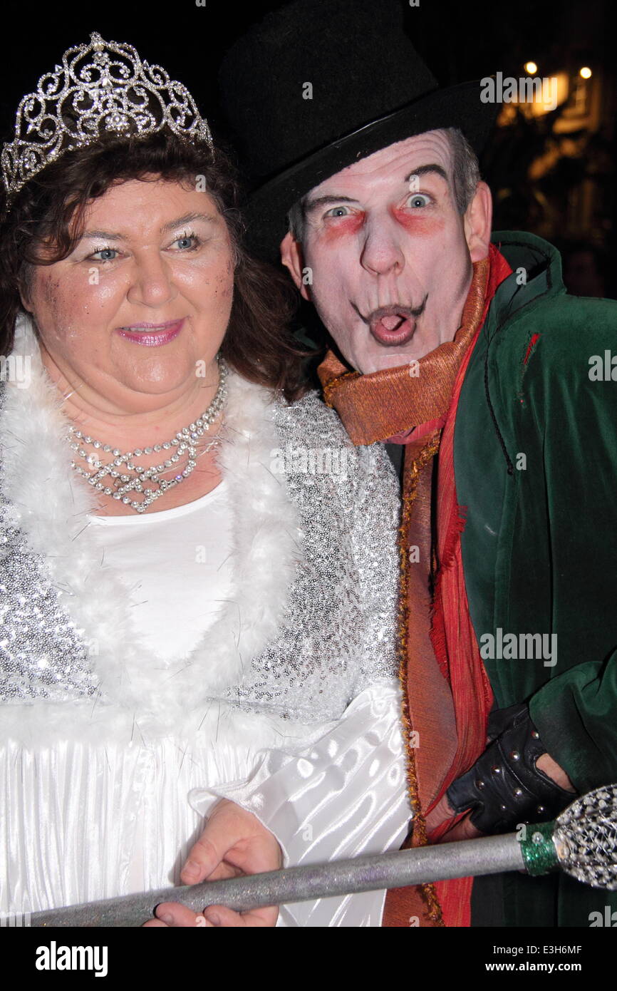 Cheryl Fergison, dressed as her pantomime character ‘Spirit of the ...