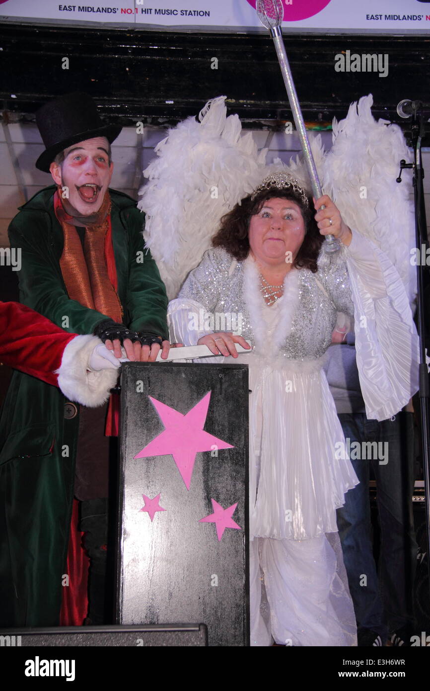 Cheryl Fergison, dressed as her pantomime character ‘Spirit of the ...