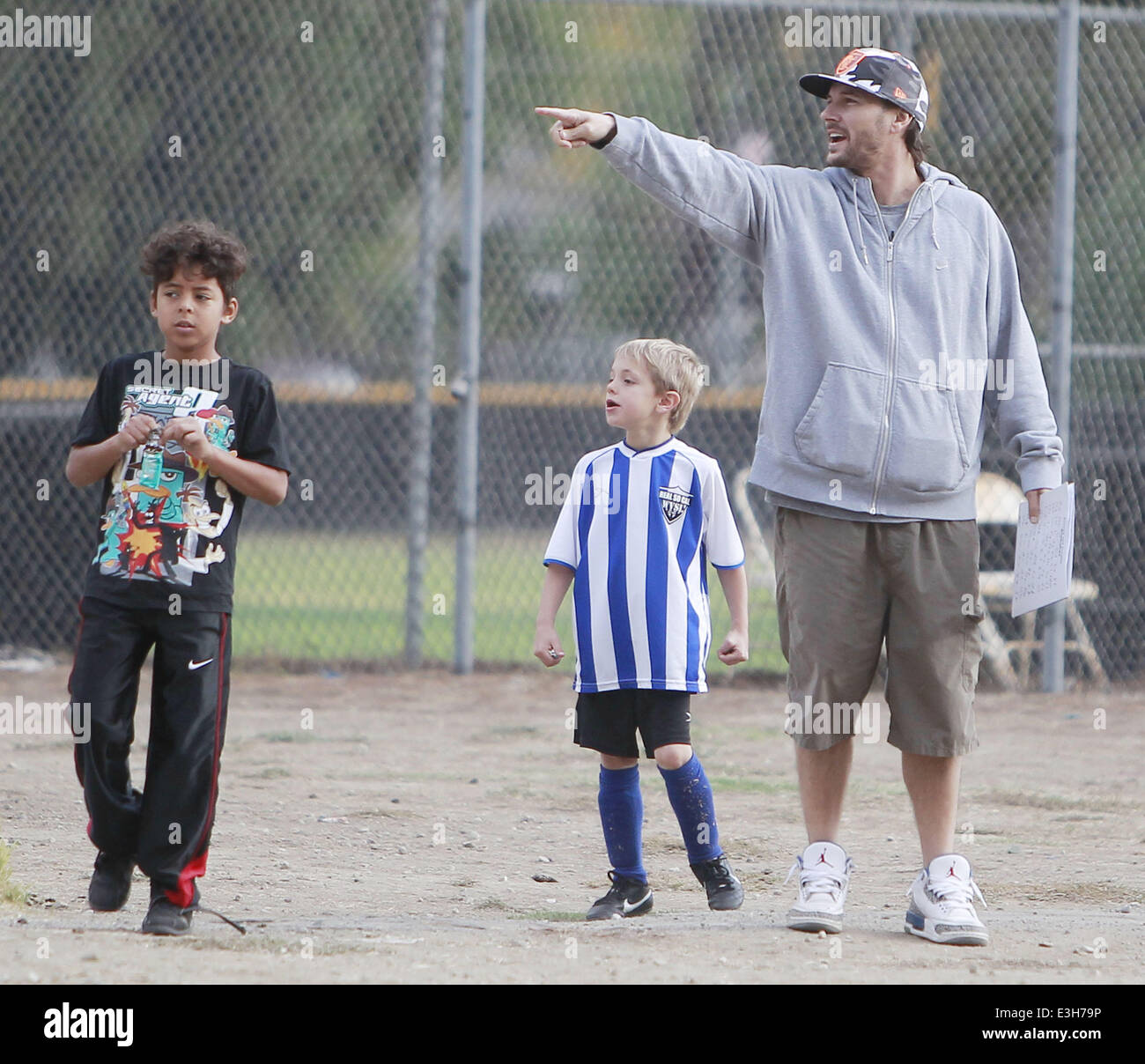 Kevin Federline And His Kids