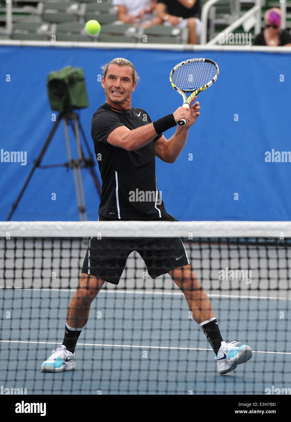 Chris Evert Pro-Celebrity Tennis Classic at the Delray Beach Tennis Center Featuring: Gavin ...