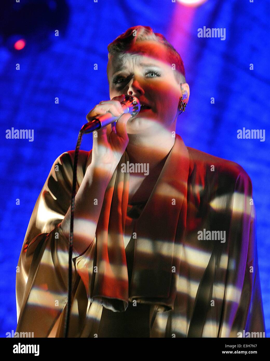 Ane Brun performing at Vicar Street Featuring: Ane Brun Where: Dublin ...