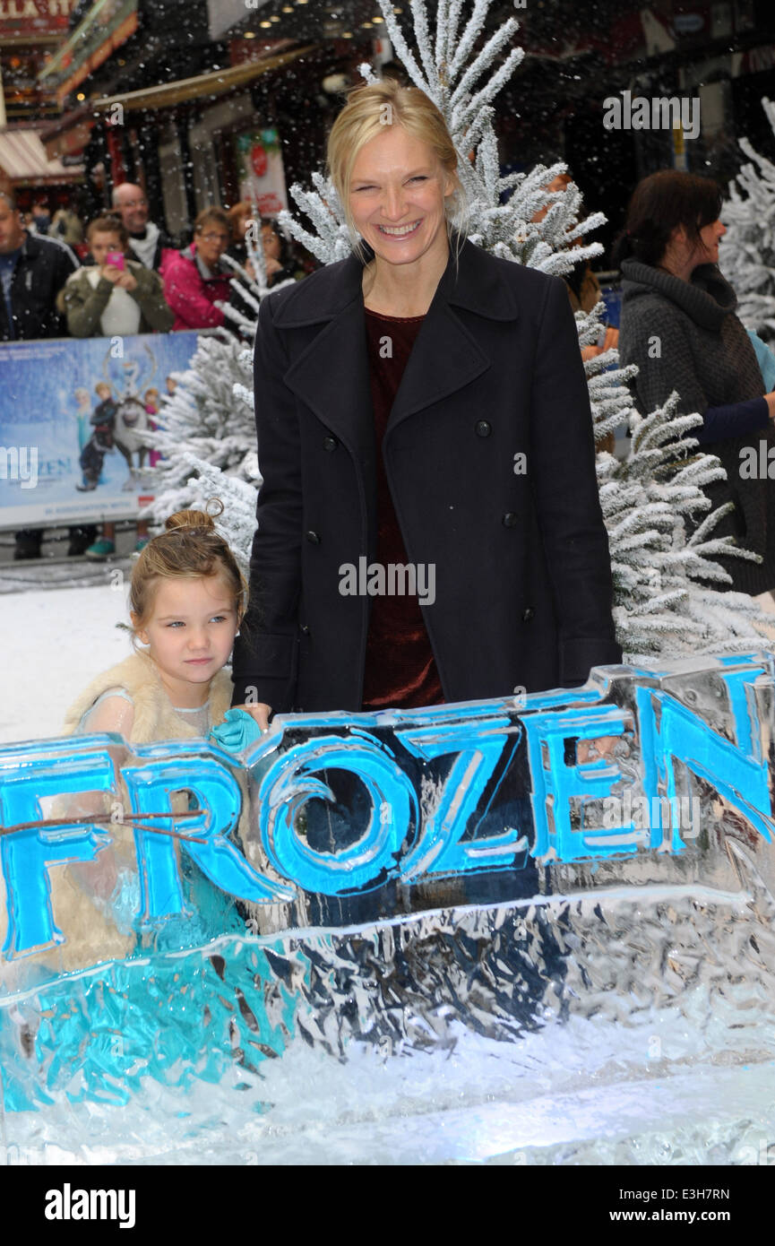Disney's 'Frozen' Celebrity Screening at the Odeon Leicester Square ...