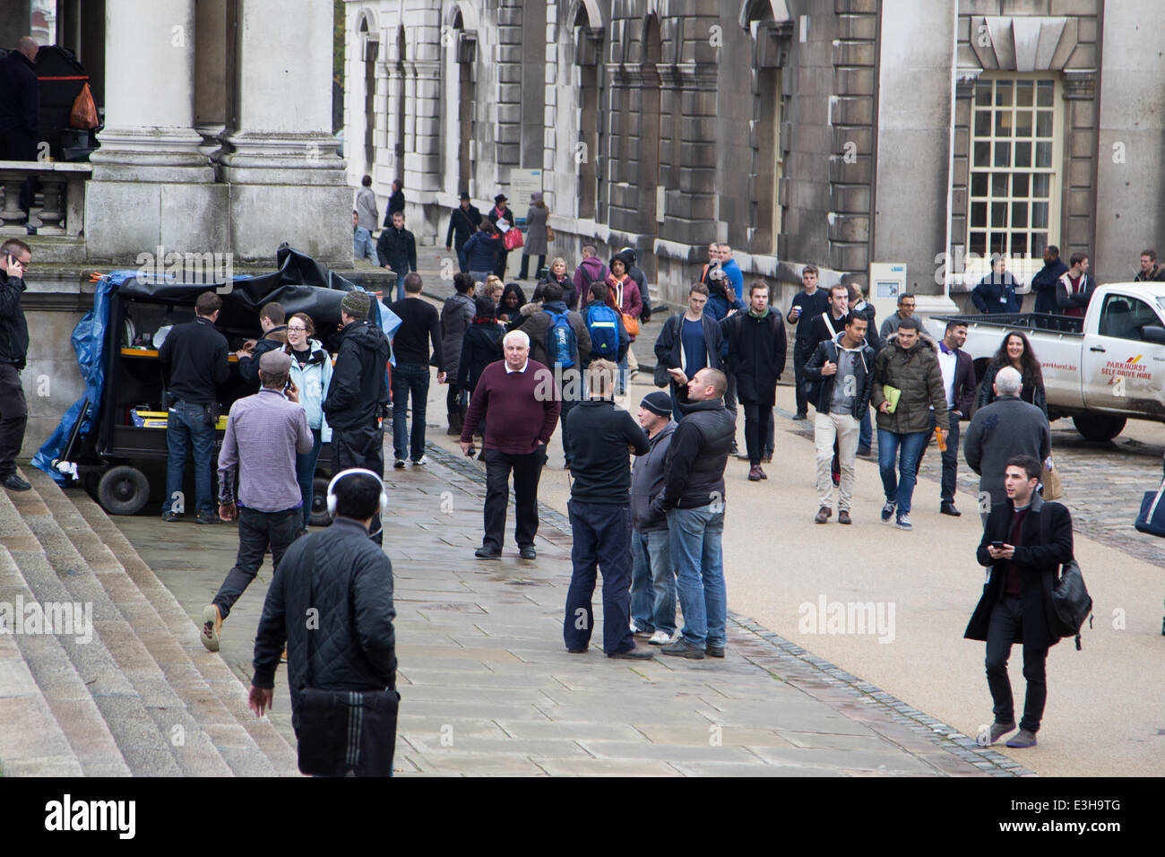 Disney's Cinderella filming interrupted by prank Extras from the new ...