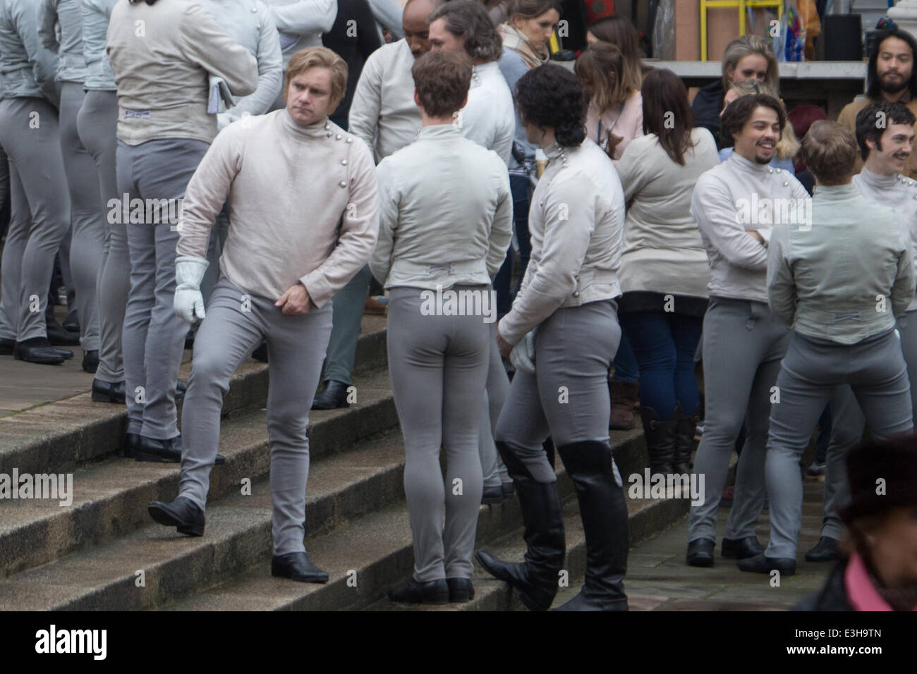 Disney's Cinderella filming interrupted by prank Extras from the new ...