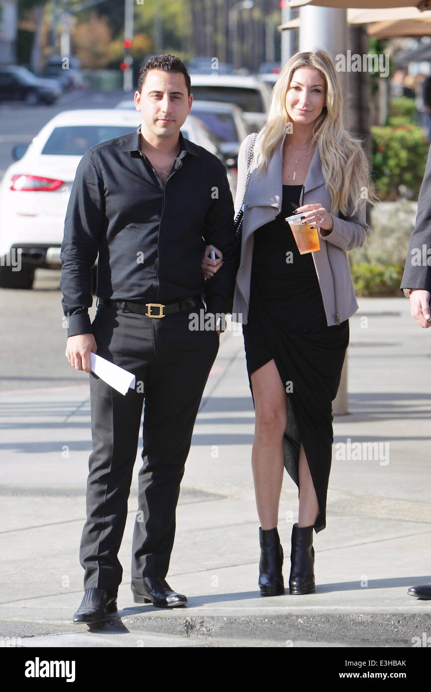 Million Dollar Listing's Josh Altman and Fiancee Heather Bilyeu seen ...
