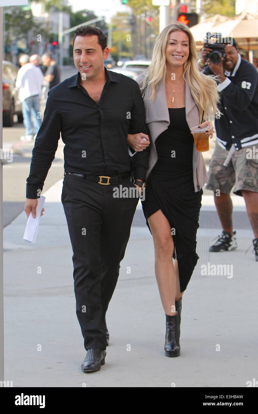 Million Dollar Listing's Josh Altman and Fiancee Heather Bilyeu seen ...