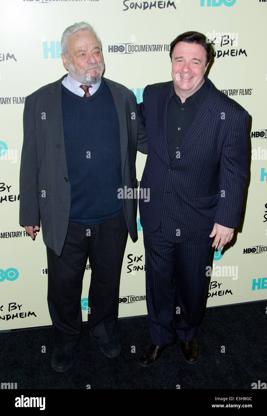 HBO's New York Premiere of SIX By Sondheim Featuring: Stephen Sondheim ...