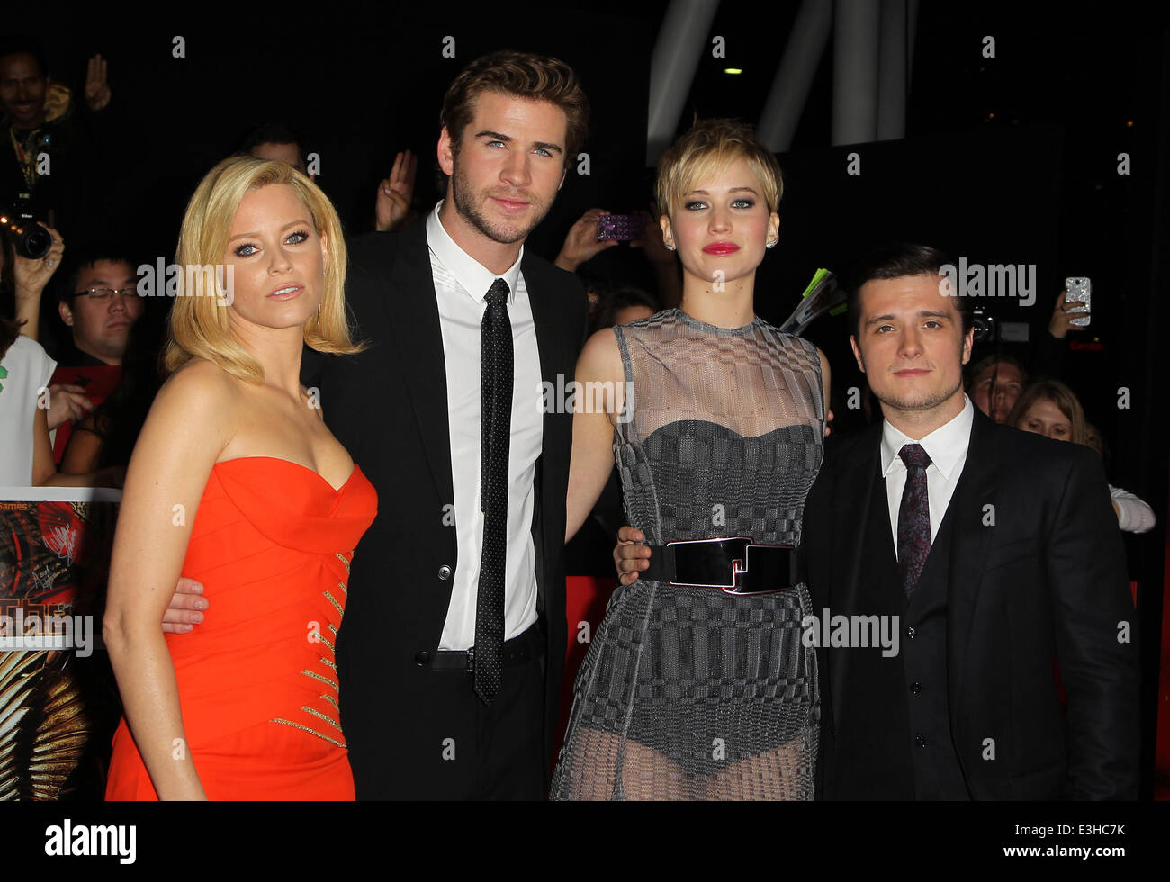 The Hunger Games: Catching Fire - Los Angeles Premiere At Nokia Theatre ...