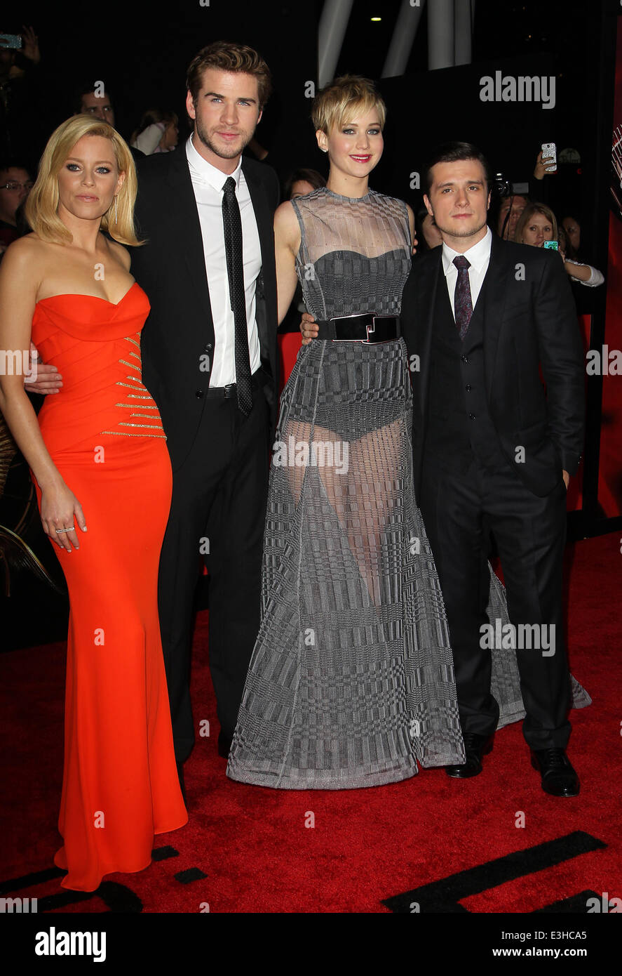 The Hunger Games: Catching Fire - Los Angeles Premiere At Nokia Theatre ...