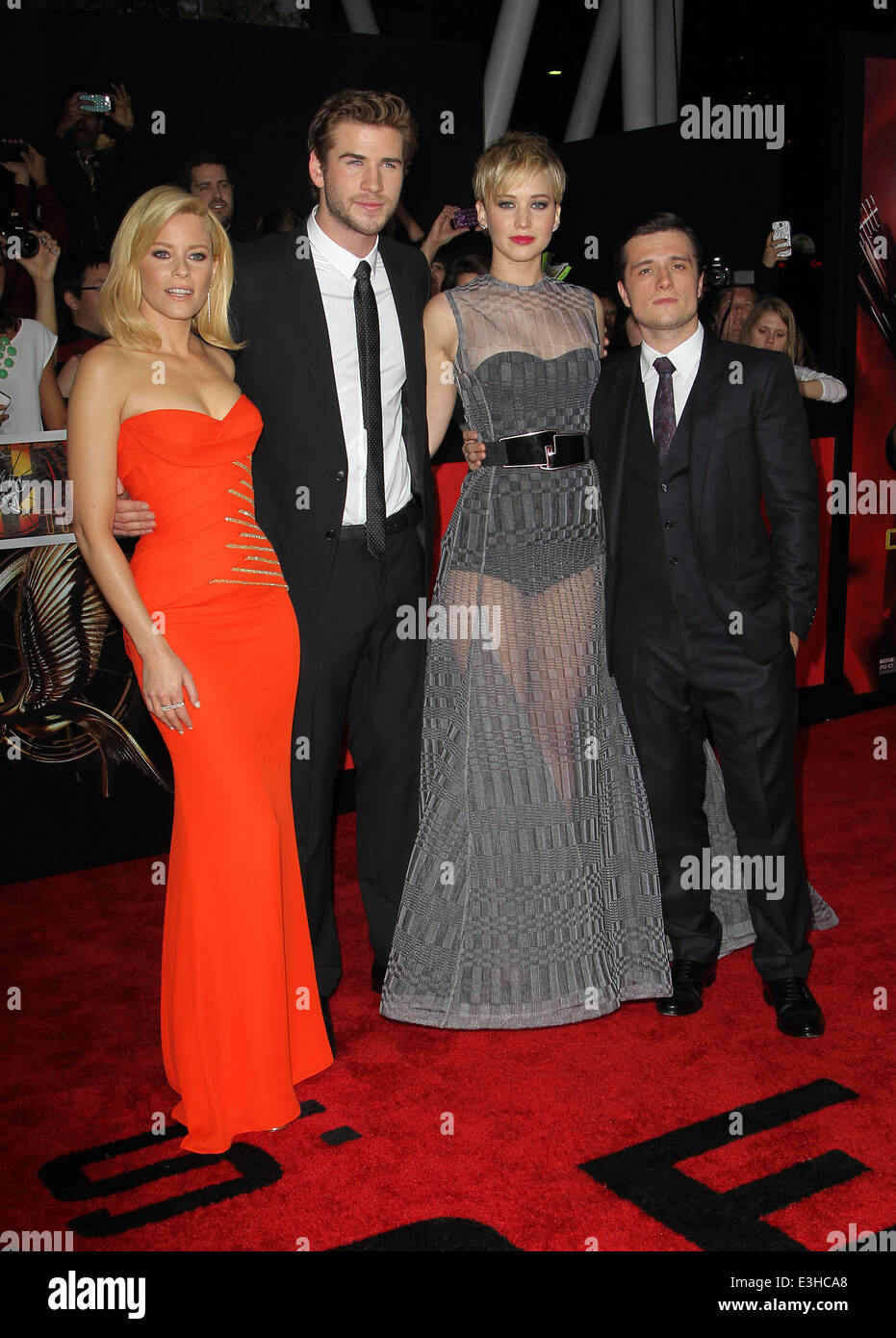 The Hunger Games: Catching Fire - Los Angeles Premiere At Nokia Theatre ...