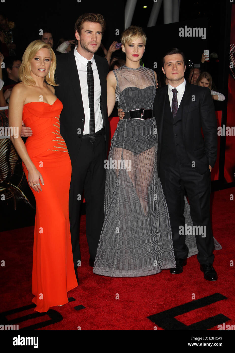 The Hunger Games: Catching Fire - Los Angeles Premiere At Nokia Theatre ...