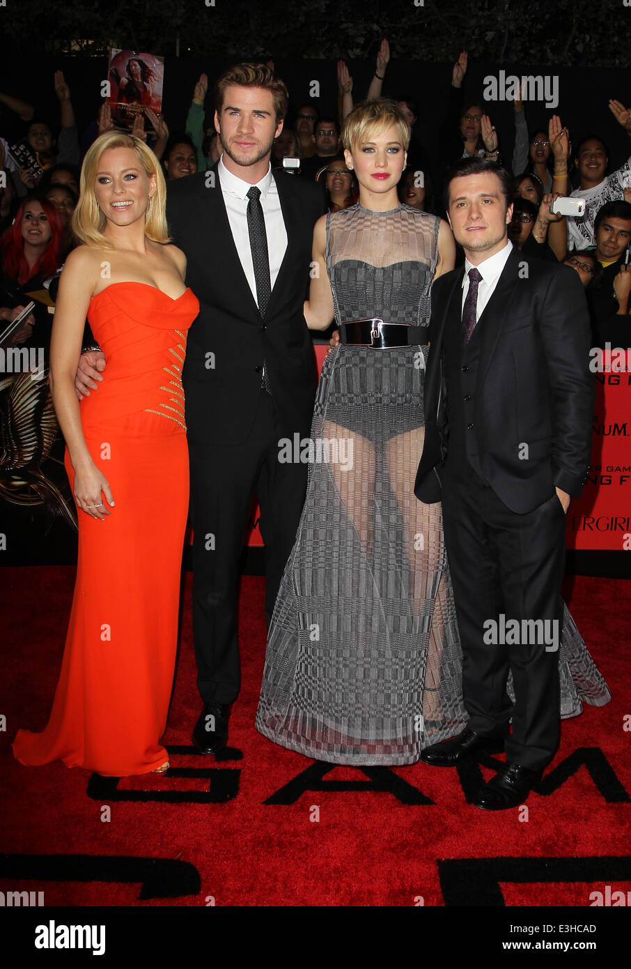 The Hunger Games: Catching Fire - Los Angeles Premiere At Nokia Theatre ...