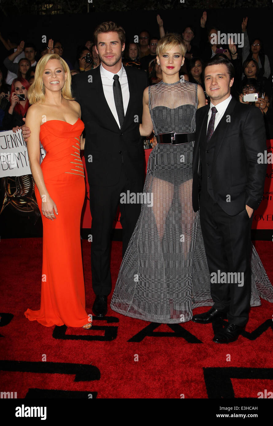 The Hunger Games: Catching Fire - Los Angeles Premiere At Nokia Theatre ...