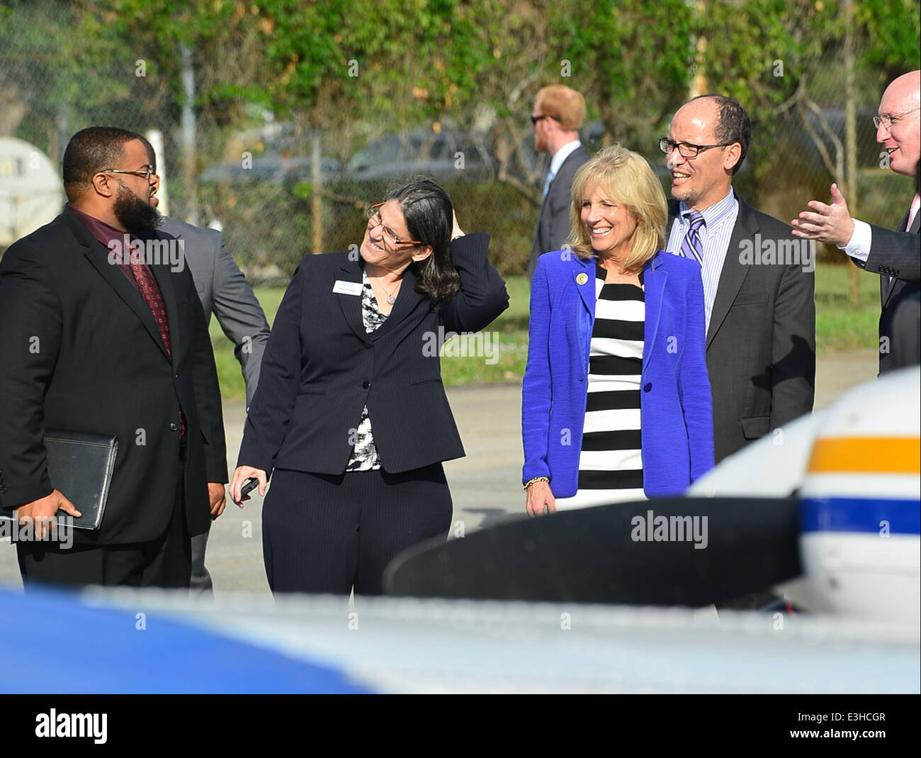 Dr. Jill Biden visits Broward College Aviation Institute and addresses ...