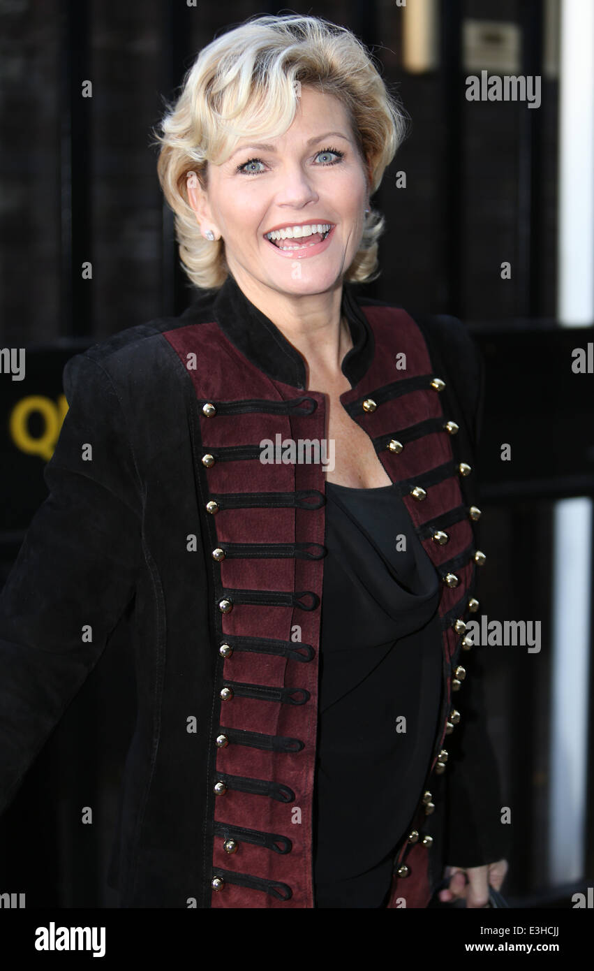 Fiona fullerton outside itv studios featuring hi-res stock photography ...