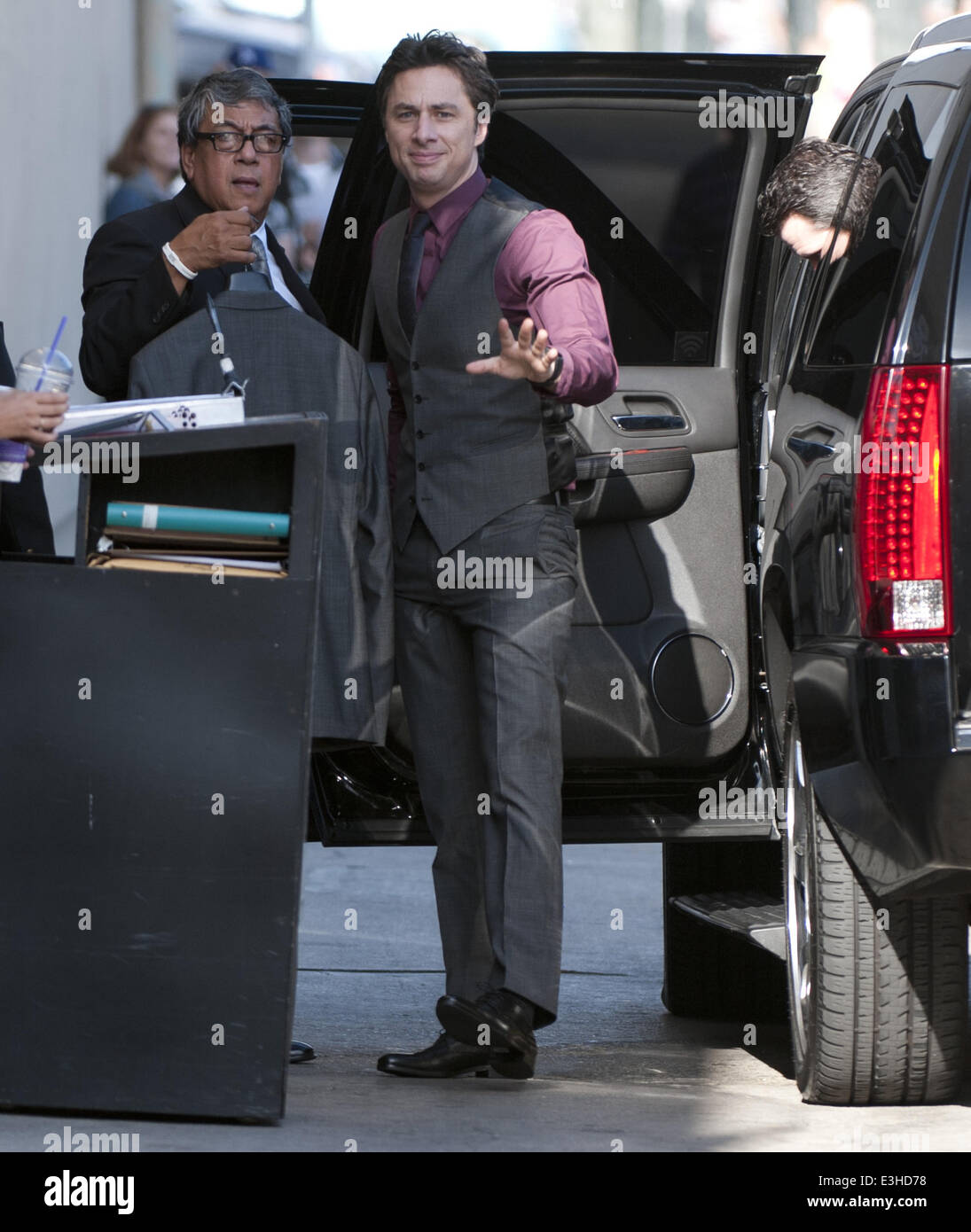 Hollywood, California, USA. 23rd June, 2014. American actor Zach Braff ...