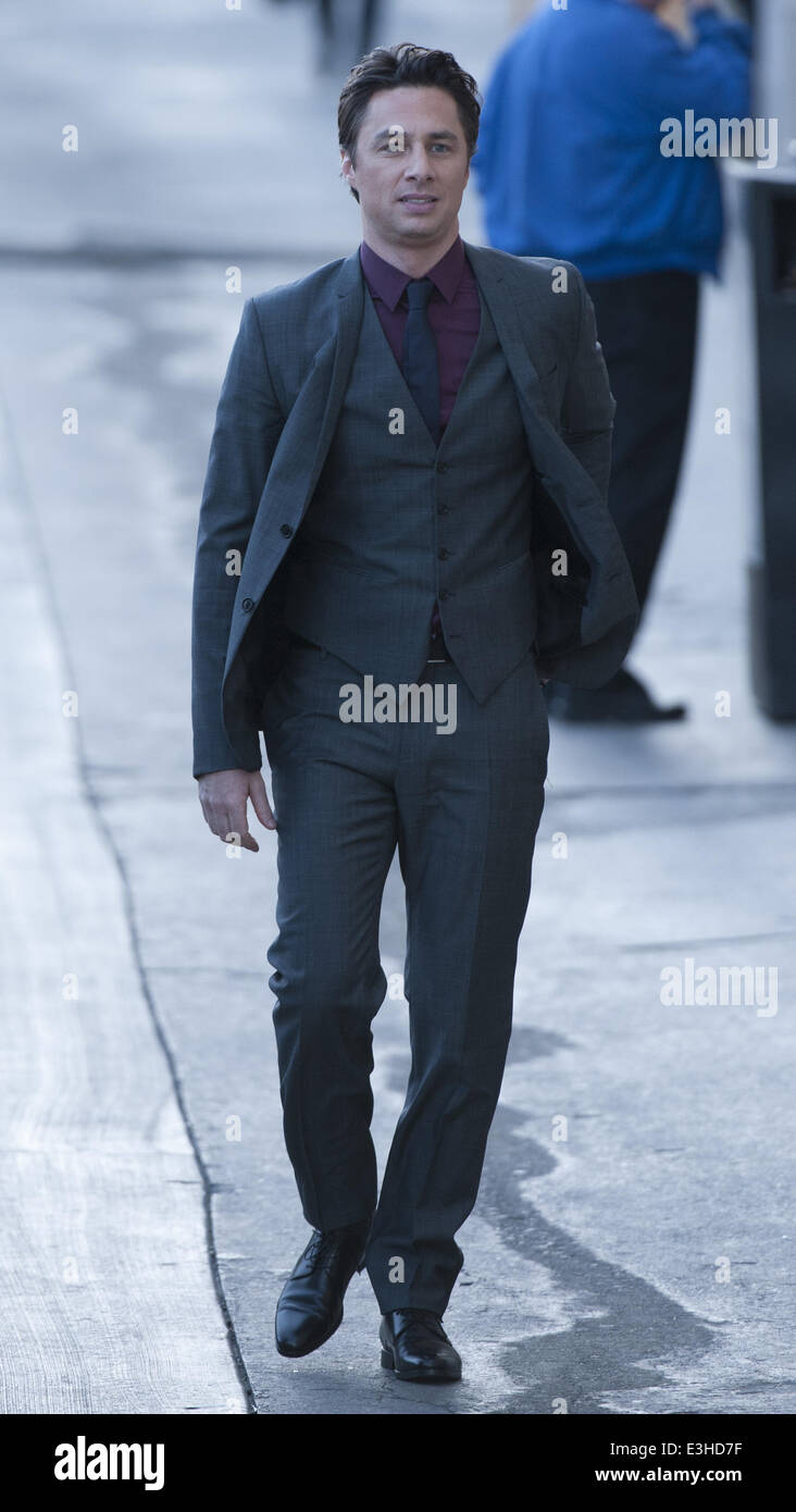 Hollywood, California, USA. 23rd June, 2014. American actor Zach Braff ...