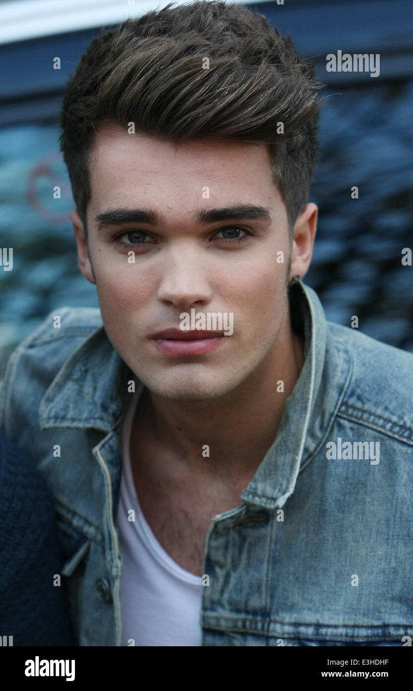Celebrities outside the ITV Studios Featuring: Josh Cuthbert Where ...