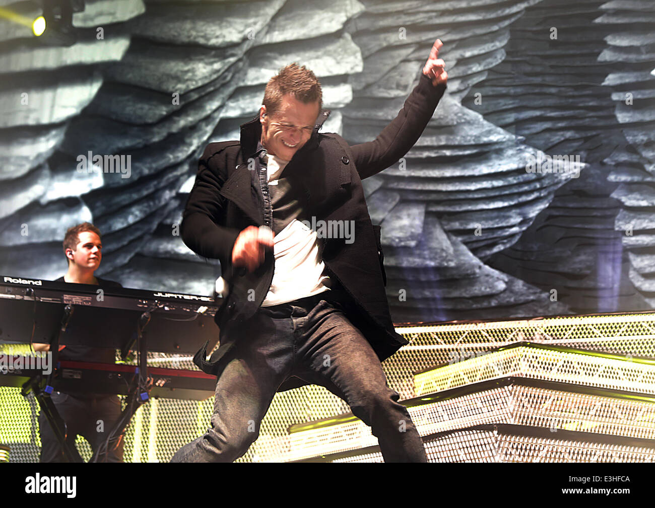 5ive performing in concert at Liverpool Echo Arena Featuring: Ritchie ...