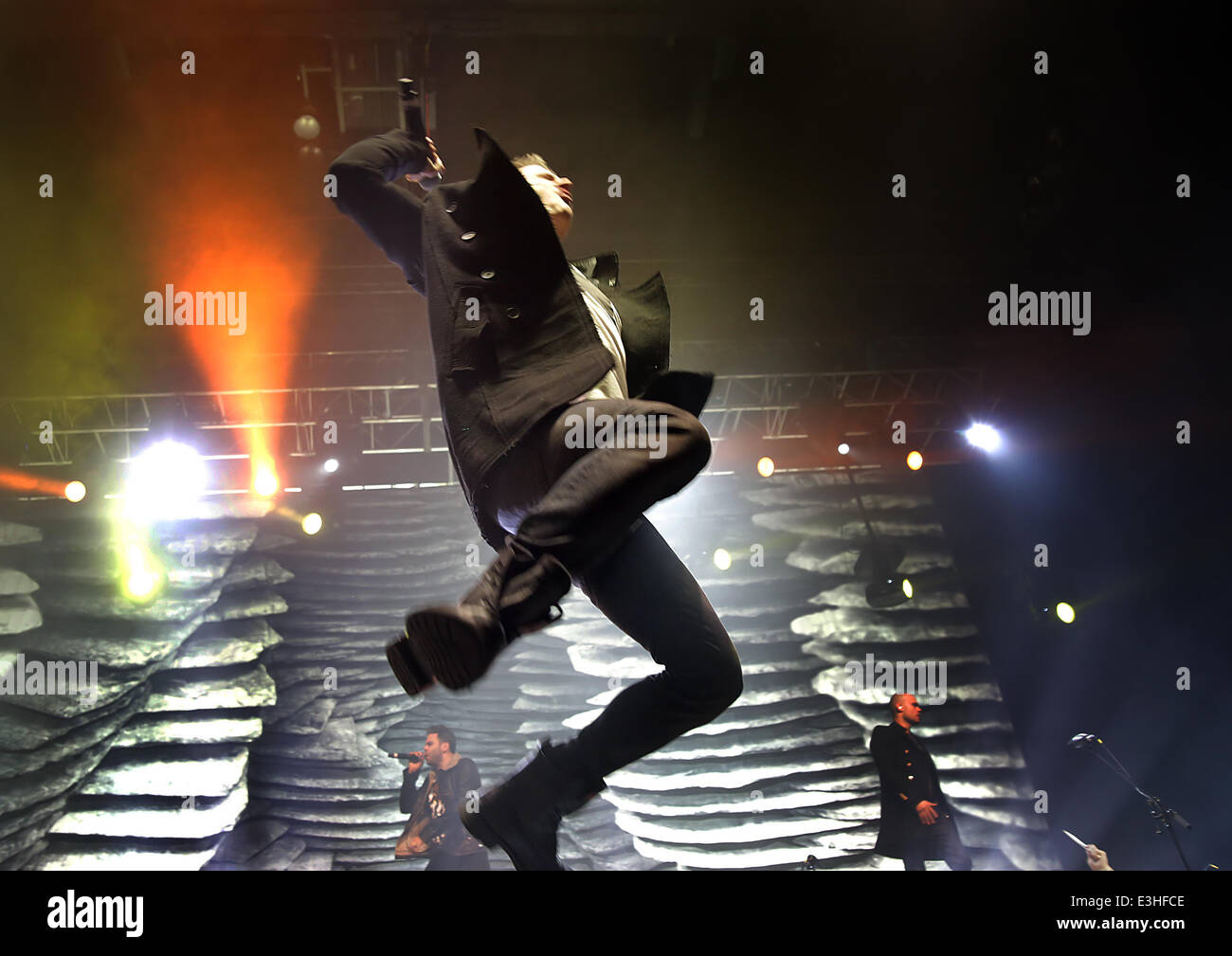 5ive performing in concert at Liverpool Echo Arena Featuring: Ritchie ...