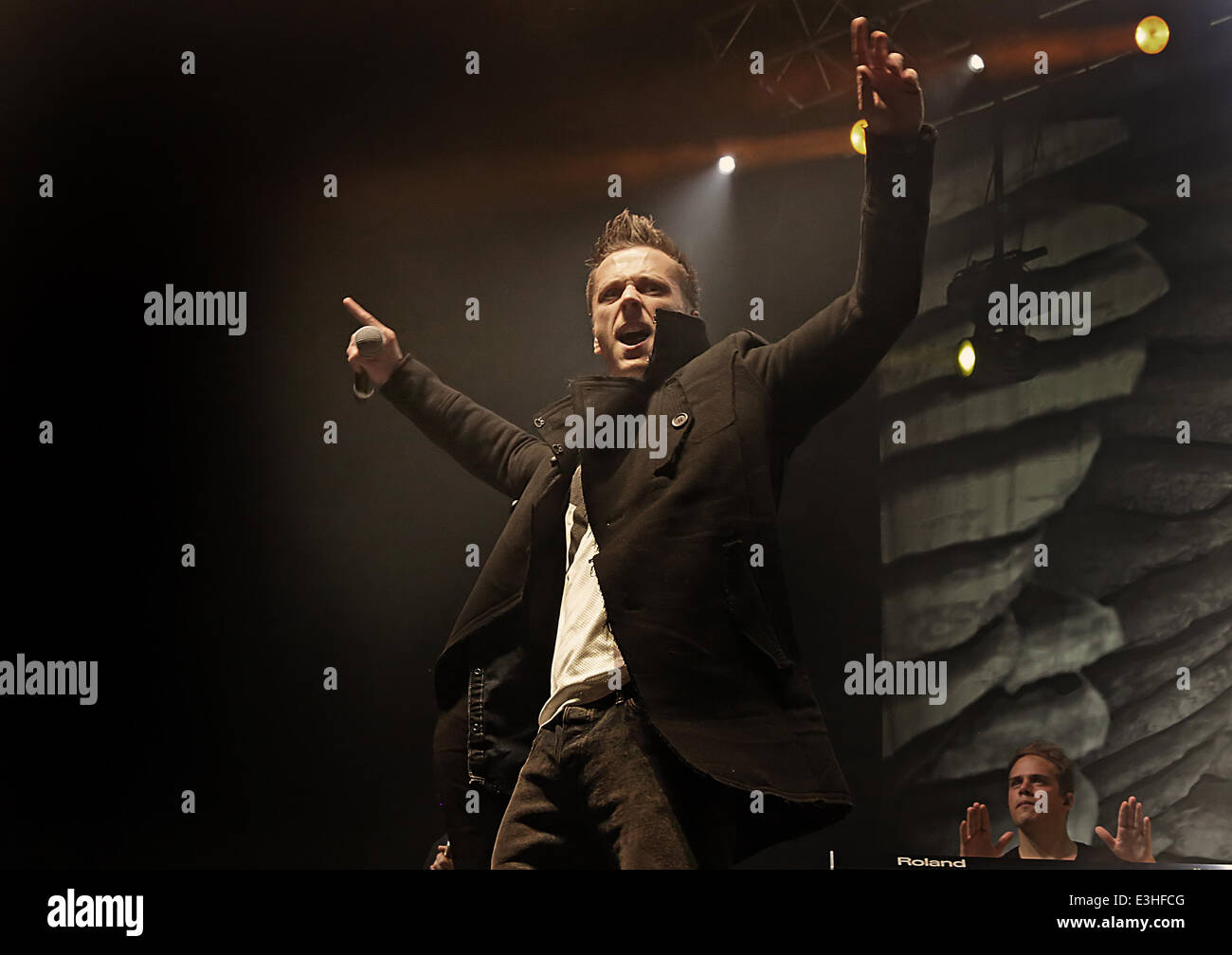 5ive performing in concert at Liverpool Echo Arena Featuring: Ritchie ...