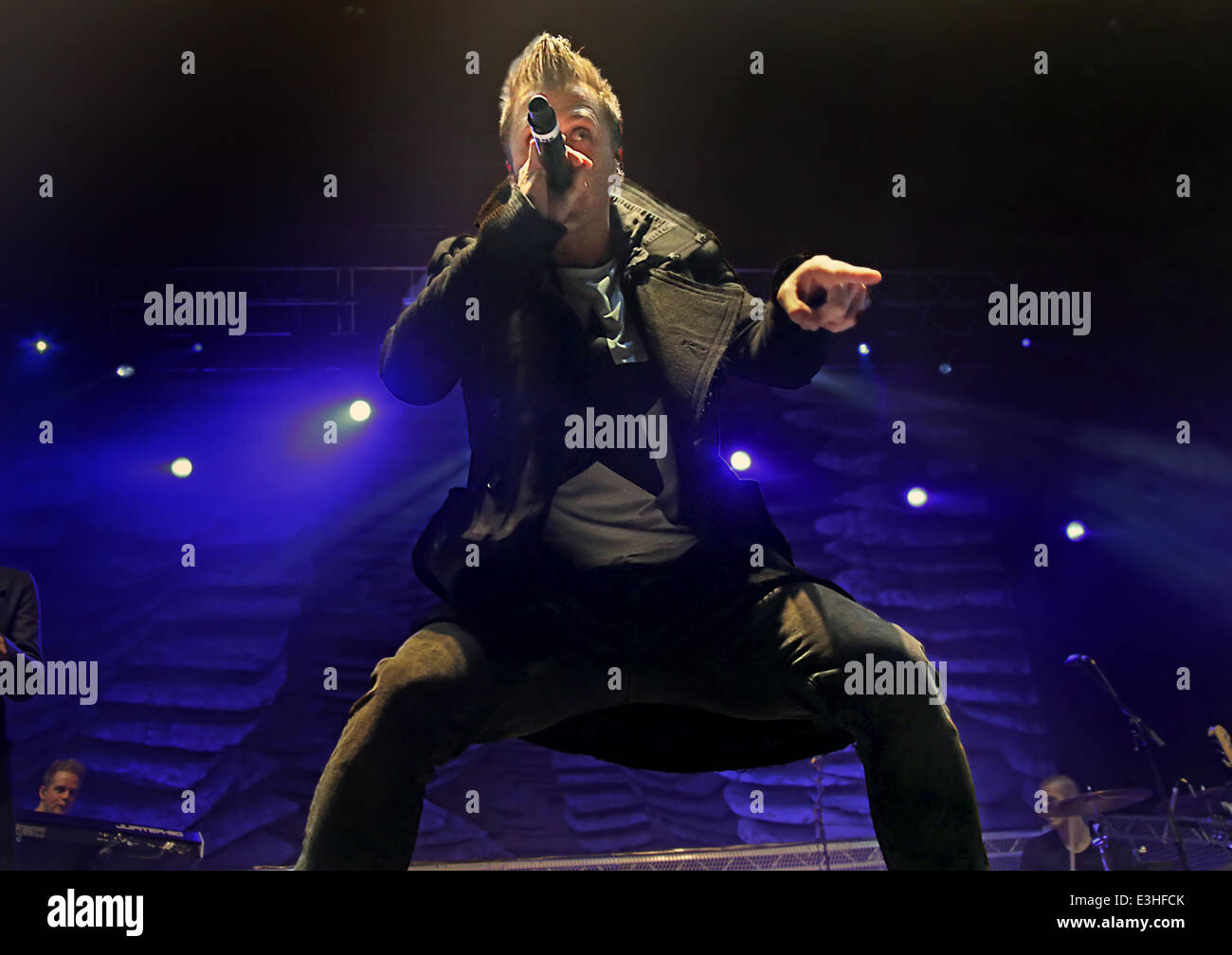 5ive performing in concert at Liverpool Echo Arena Featuring: Ritchie ...