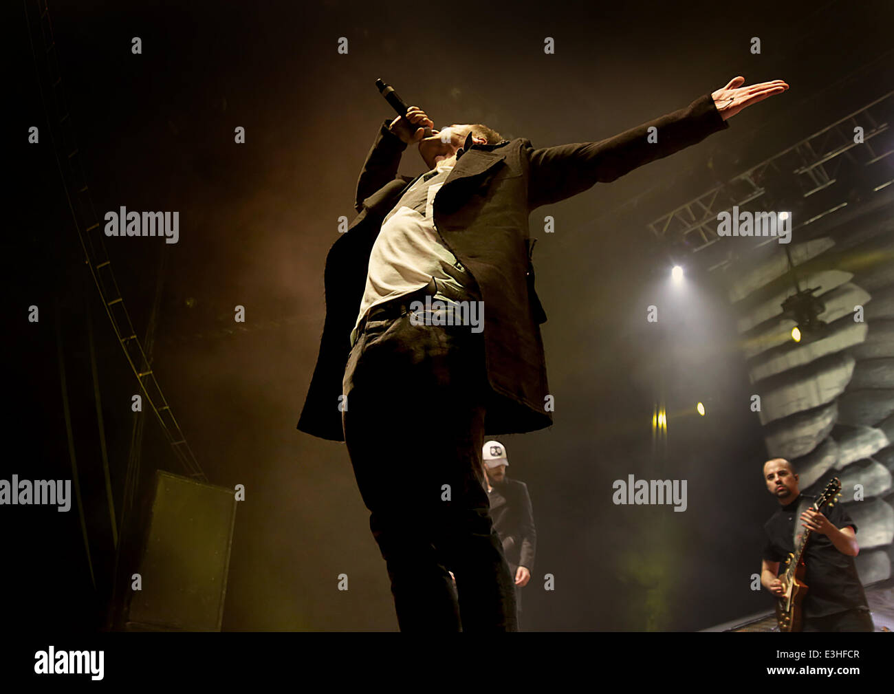 5ive performing in concert at Liverpool Echo Arena Featuring: Ritchie ...