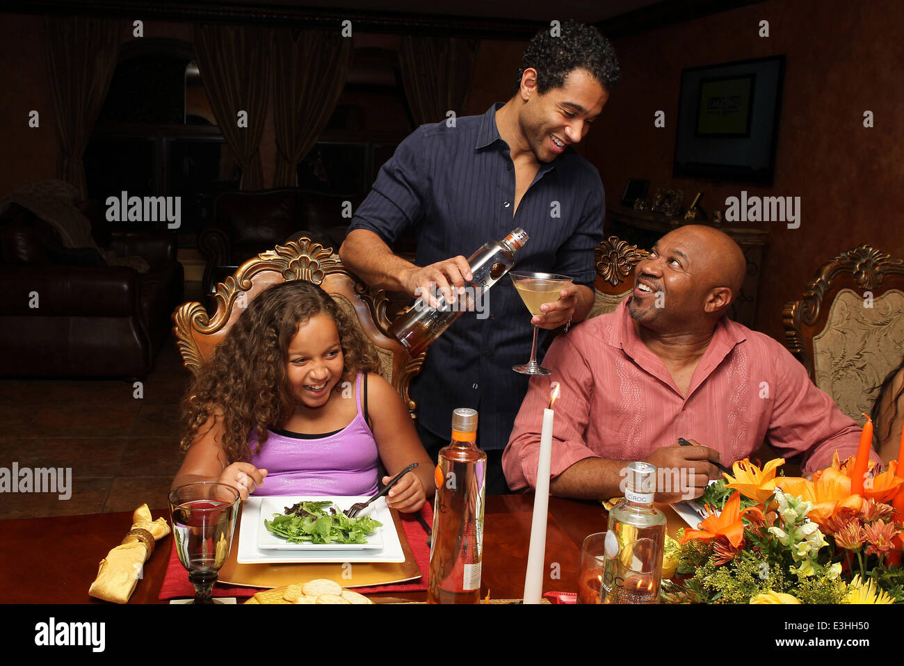 Corbin Bleu Enjoying Thanksgiving Holiday and sipping Ciroc Cocktails ...