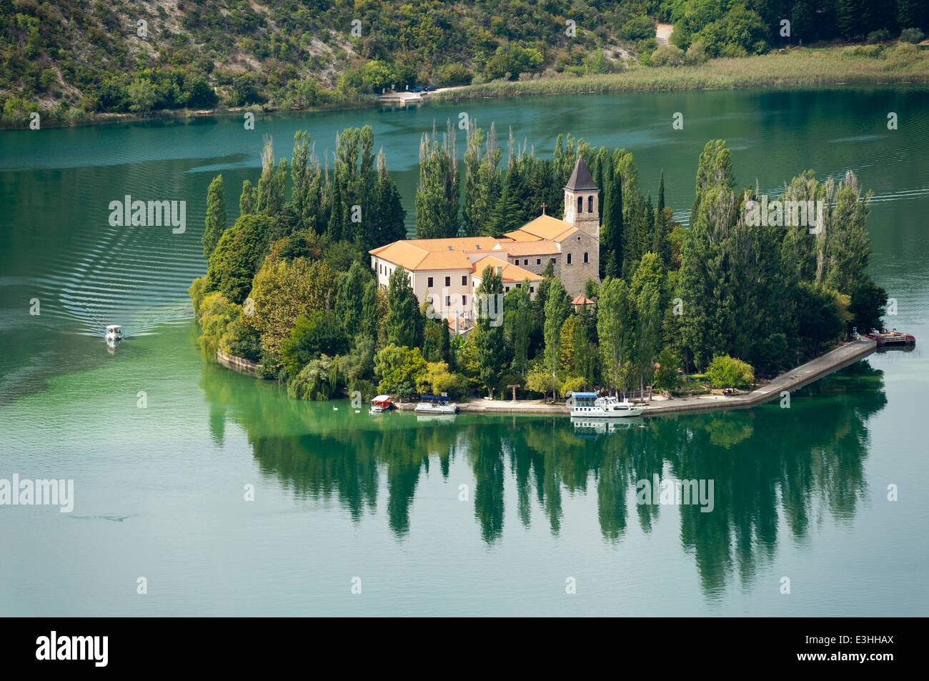 Visovac croatia hi-res stock photography and images - Alamy