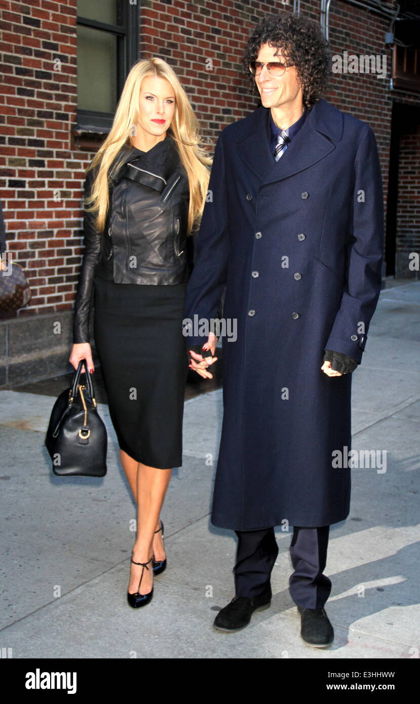 Celebrities attend The Late Show with David Letterman. Featured are ...