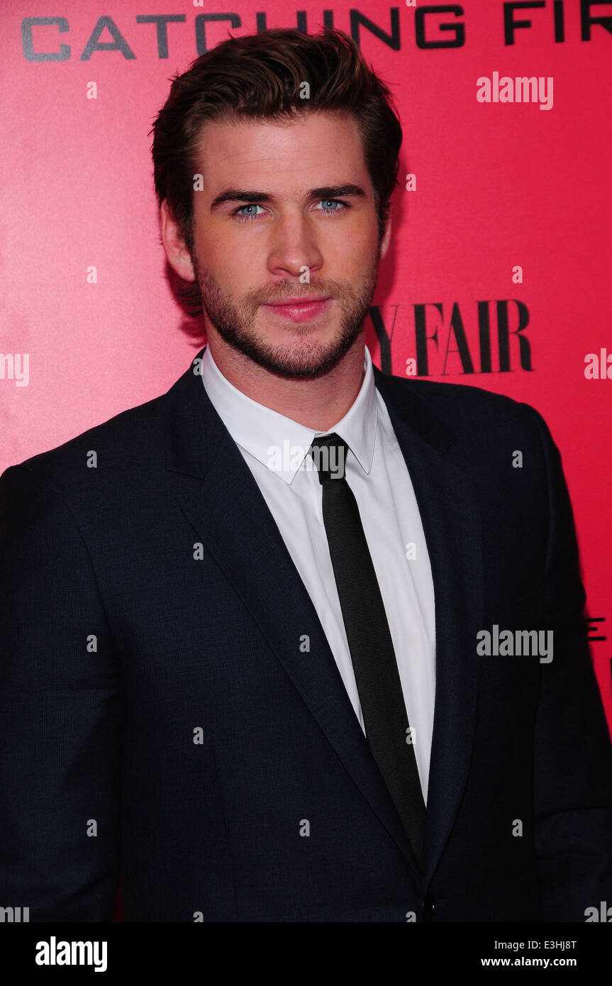 NY screening of The Hunger Games: Catching Fire Featuring: Liam ...
