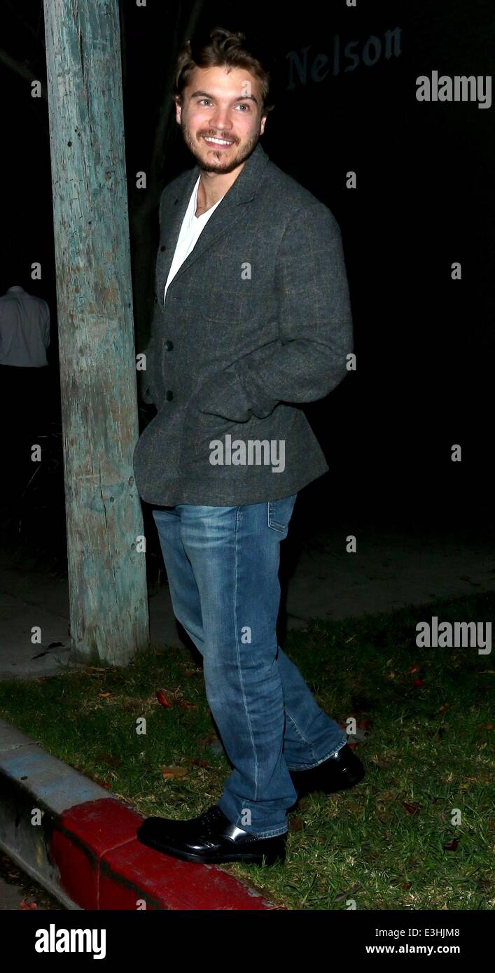 Emile Hirsch takes a walk in West Hollywood Featuring: Emile Hirsch ...