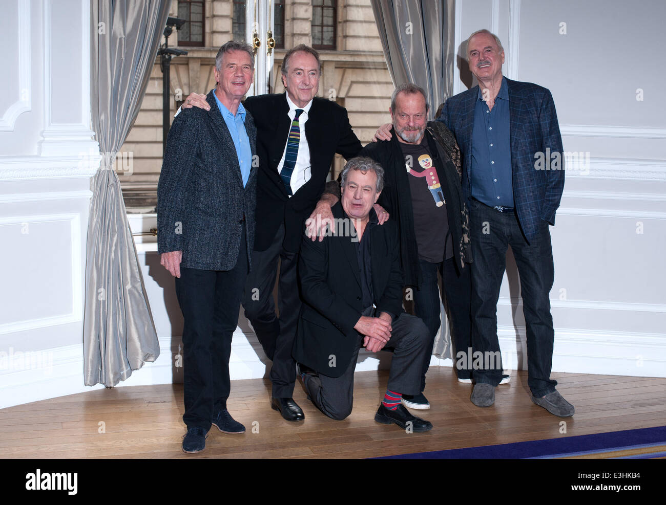 Monty Python reunion photocall held at the Corinthia Hotel. Featuring ...