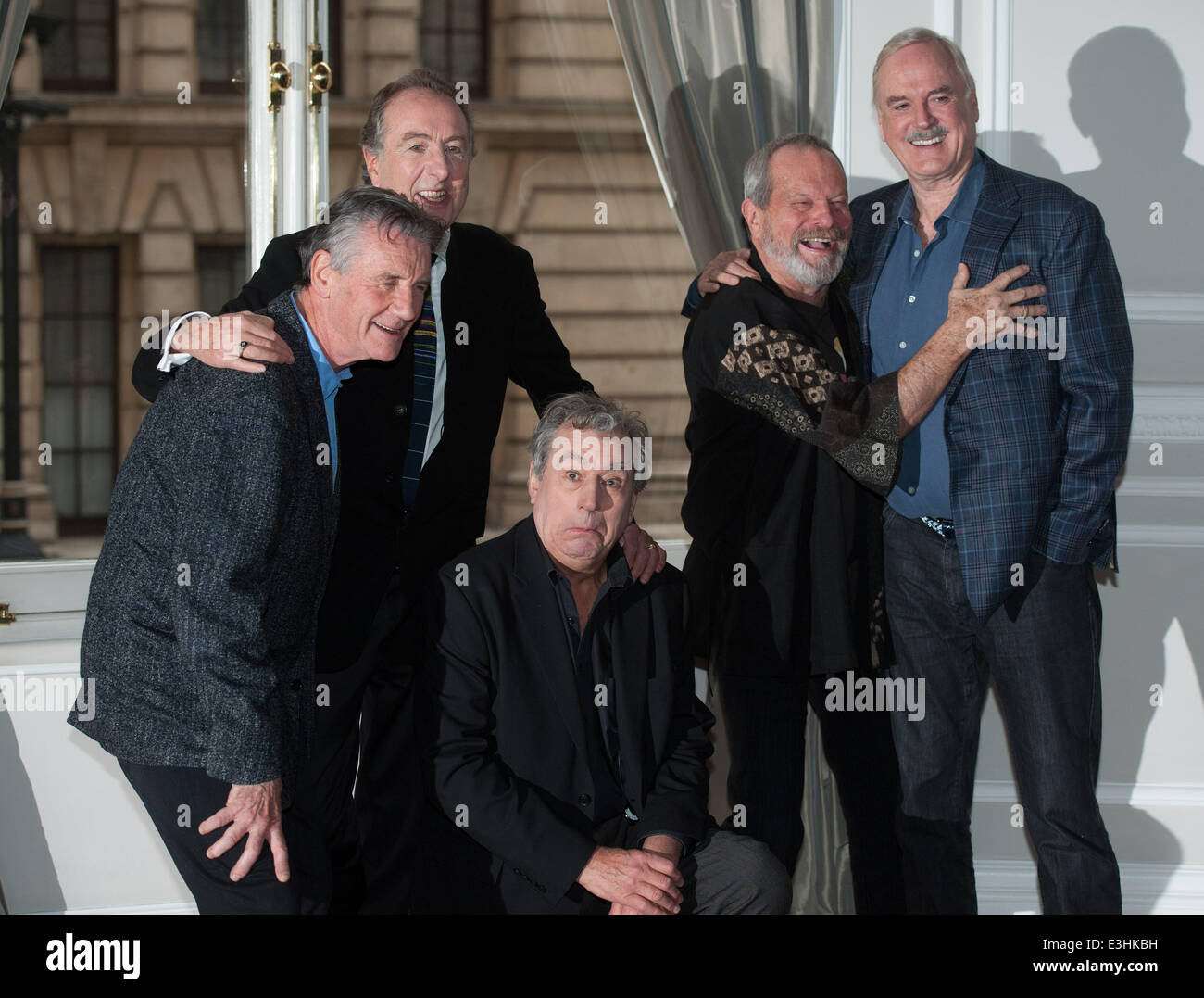 Monty Python reunion photocall held at the Corinthia Hotel. Featuring ...