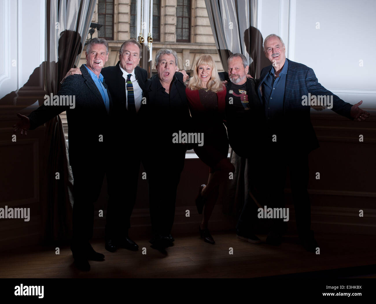 Monty Python reunion photocall held at the Corinthia Hotel. Featuring ...
