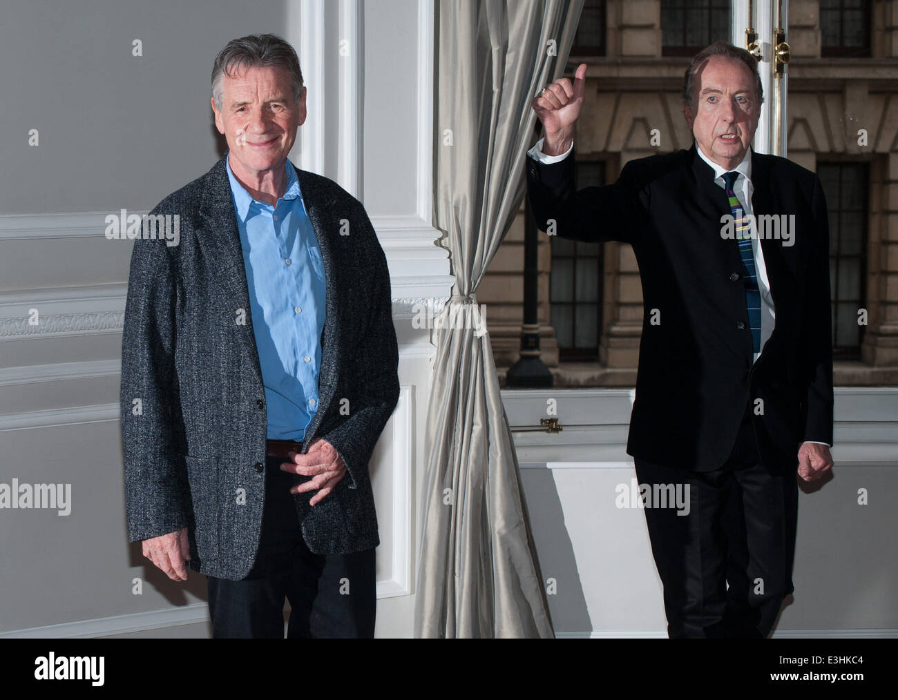 Monty Python reunion photocall held at the Corinthia Hotel. Featuring ...